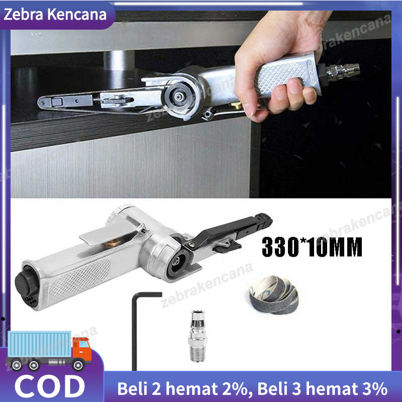 MESIN 10mm*330mm Handheld Air Belt Sander Adapter Hand Grinder ...