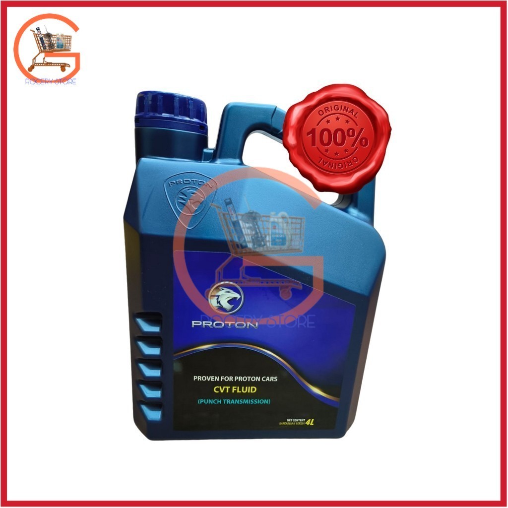 Genuine Proton ATF CVT Gear Oil - FLX / Preve / Exora Bold / Saga VVT ...