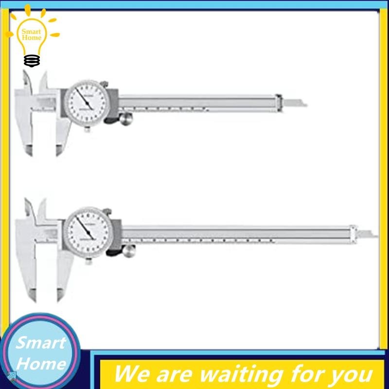 [Hmou] Metric Gauge Measuring Tool Dial Vernier Caliper Shock-Proof ...