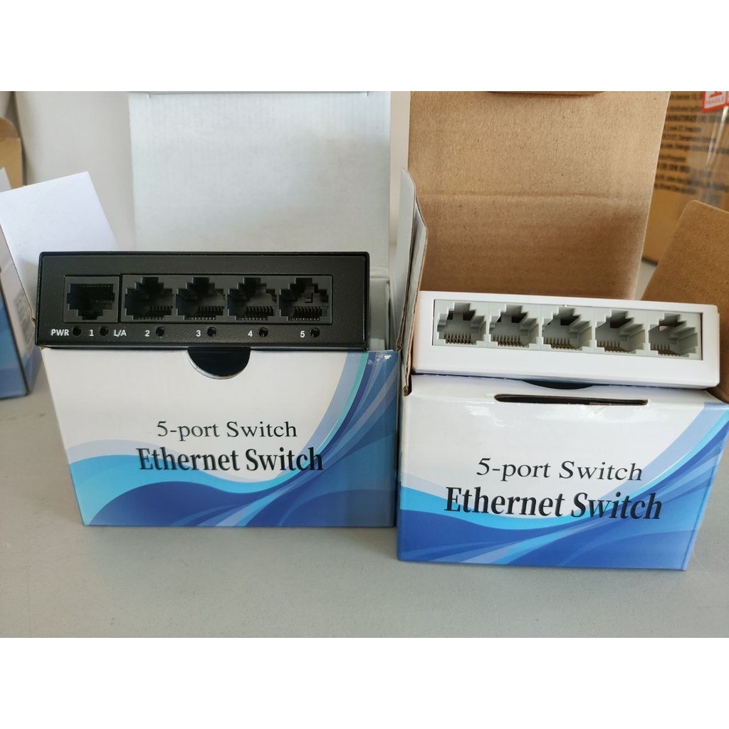 5 Port 8 Port 100Mbps 1000Mbps Gigabit Network Switch RJ45 LAN Desktop ...