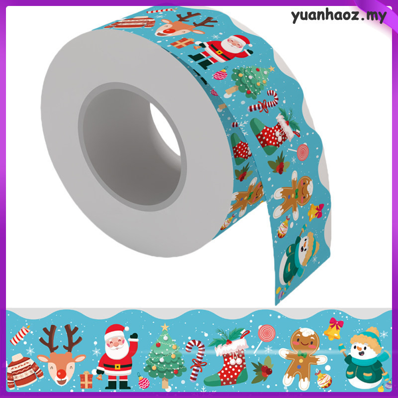 Christmas Border Sticker Bulletin Board Stickers Seasonal Chalkboard ...