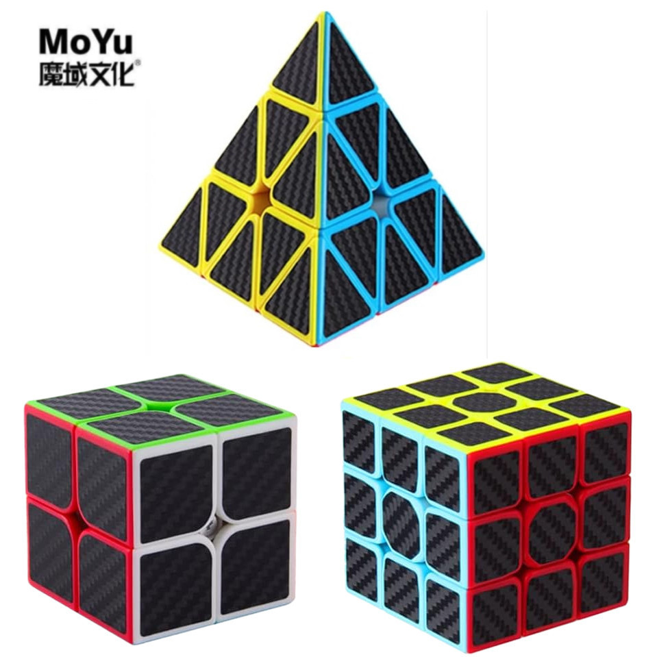 Moyu Speed Cube 2x2 3x3 and Pyramid Cube Smoothly Magic Cubes ...