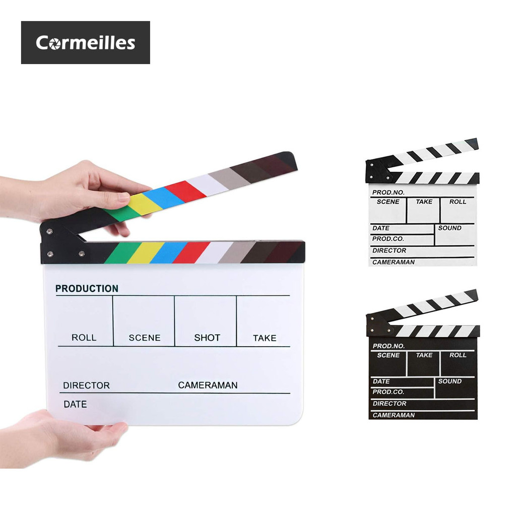(Wood Style) Professional Vintage TV Movie Film Clap Board Slate Cut ...