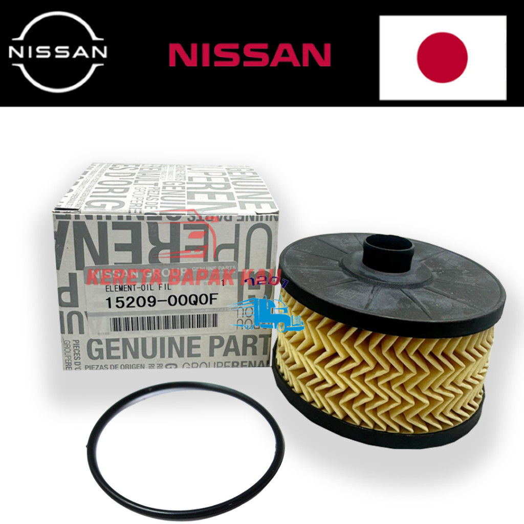 NISSAN 5209-00Q0F OIL FILTER -Nissan Almera New 2020 N18 (Turbo ...
