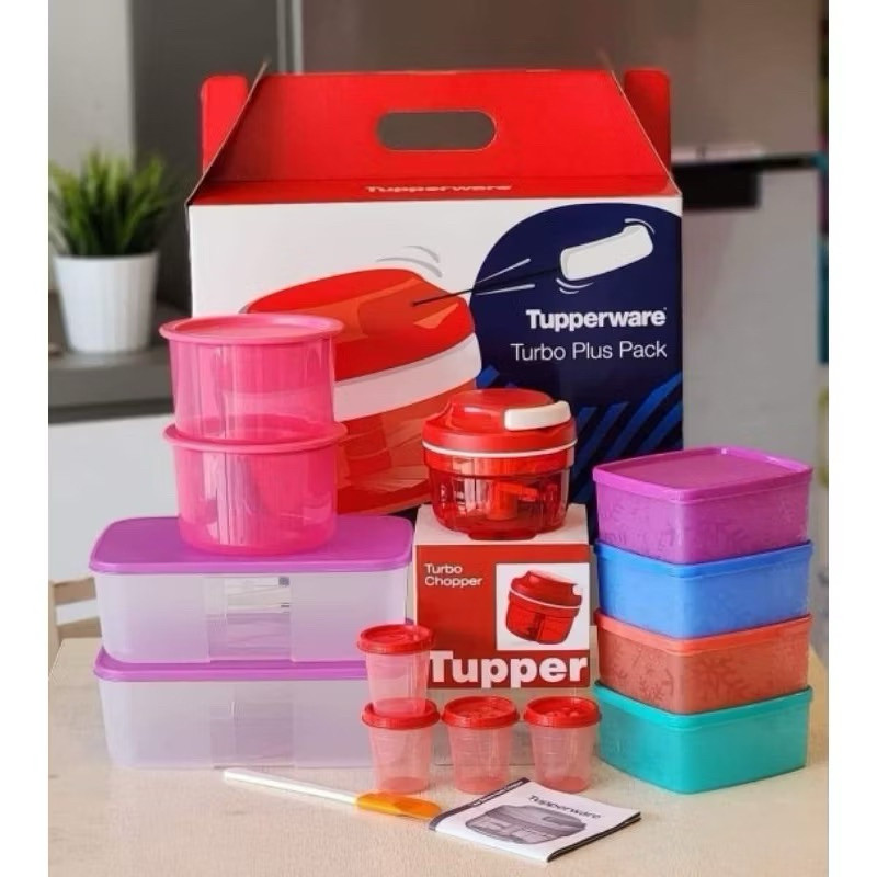 Tupperware turbo plus pack | Shopee Malaysia