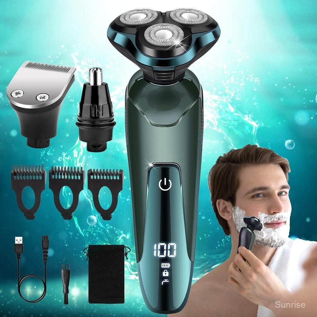 New Upgrade Electric Razor untuk lelaki, pencukur elektrik untuk lelaki ...