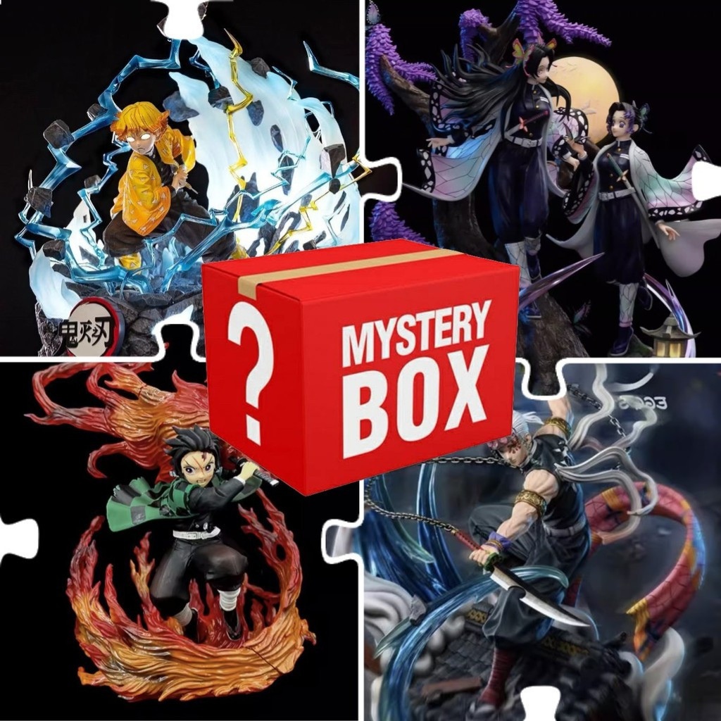 Surprise Box Blind Box Demon Slayer Zenitsu Kibutsuji Muzan Rui Sabito ...