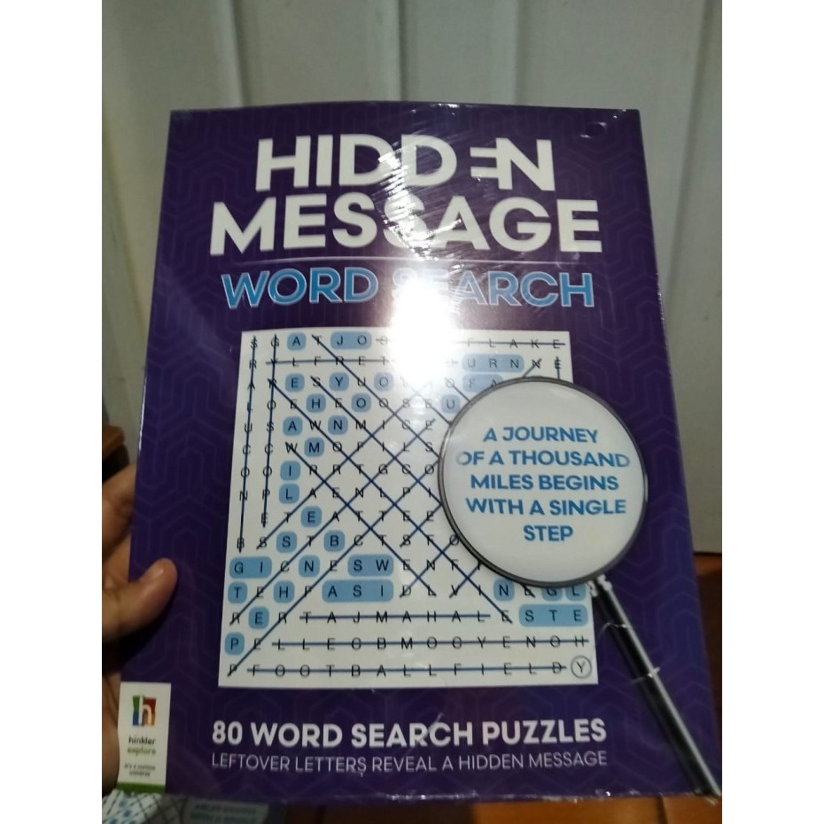 Hidden Message Word Search (01/02) | Shopee Malaysia