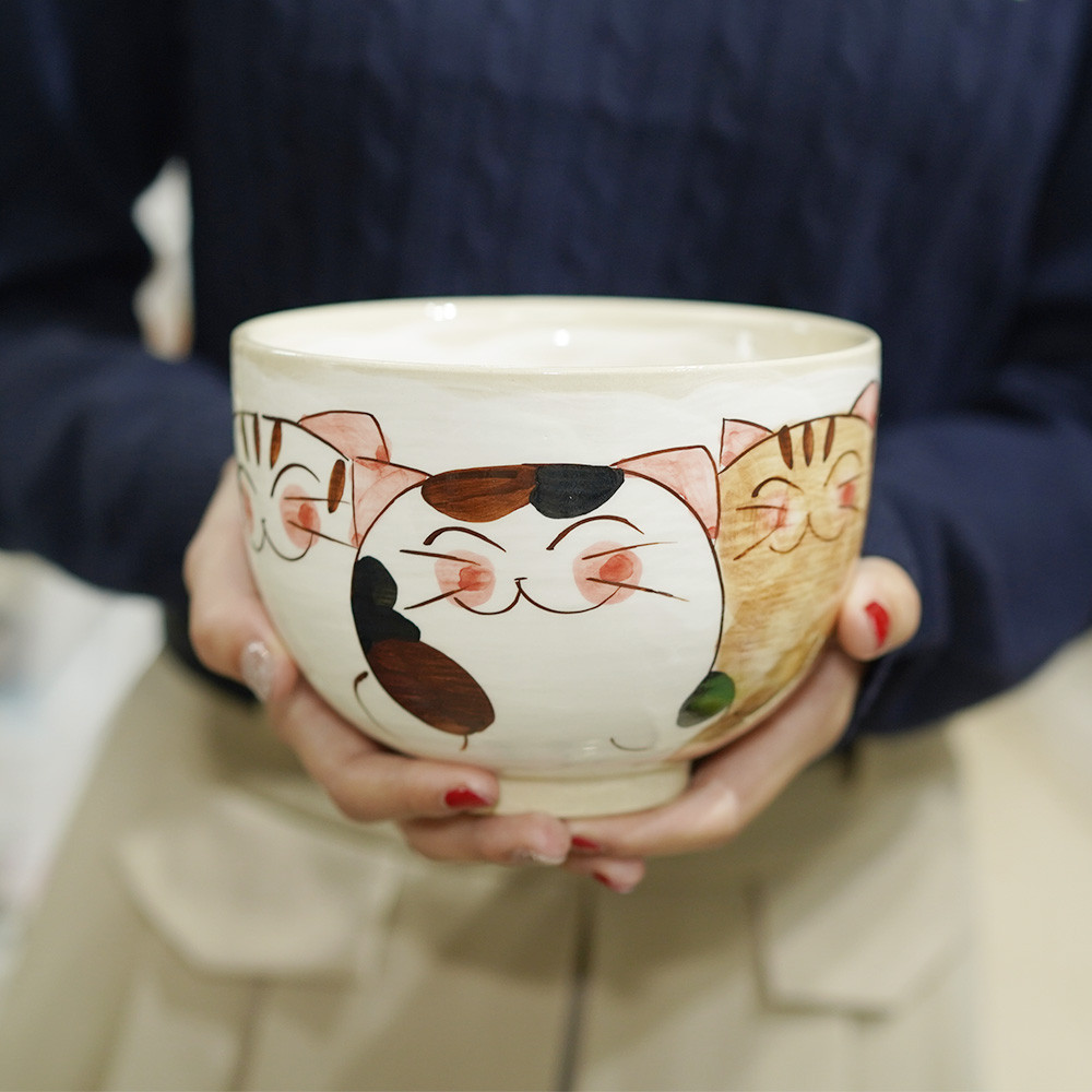 Barangan Arita Import Jepun Kikukyo Tembikar yang dilukis dengan tangan ...