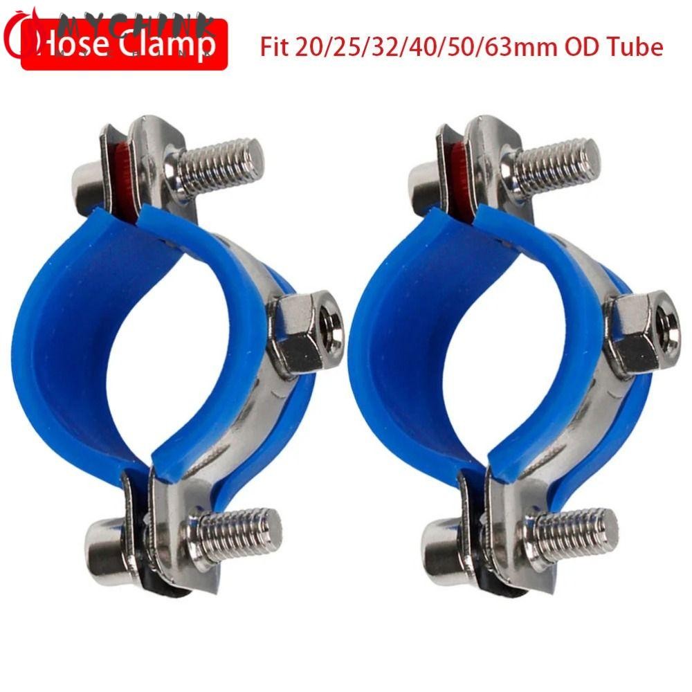 CHINK 1Pcs Round Hose Clamp, Pipe Fitting Fastener Hardware Suspension ...