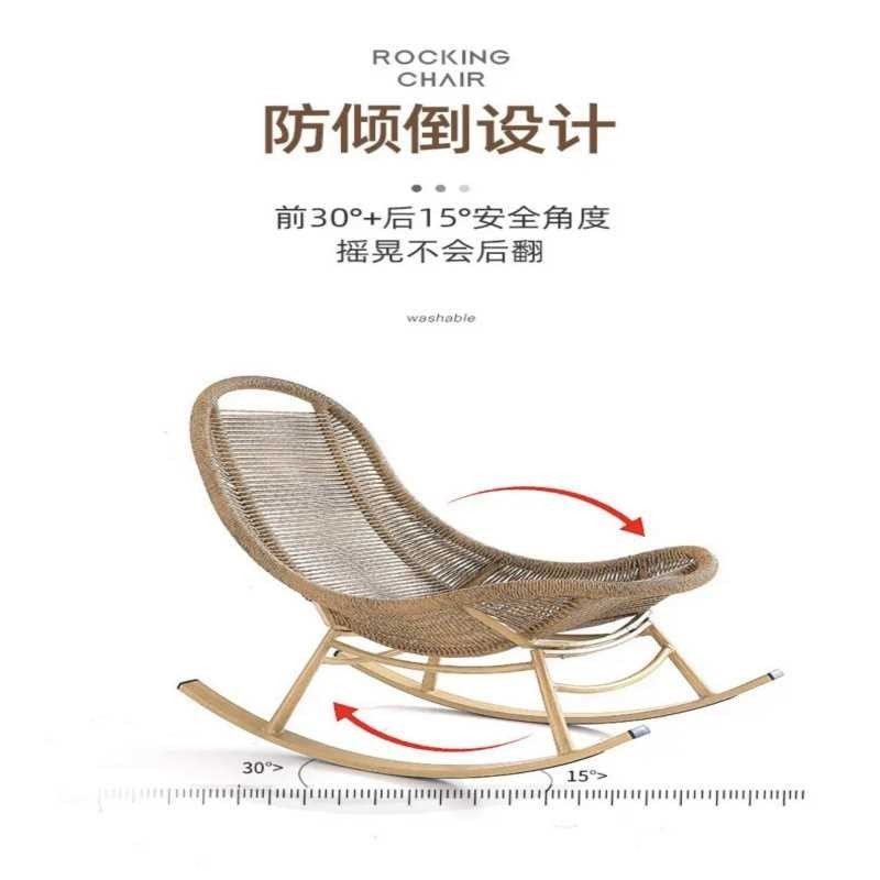 Hanging Chair Balcony Household Leisure Chair Lazy Cradle Chair Swing ...