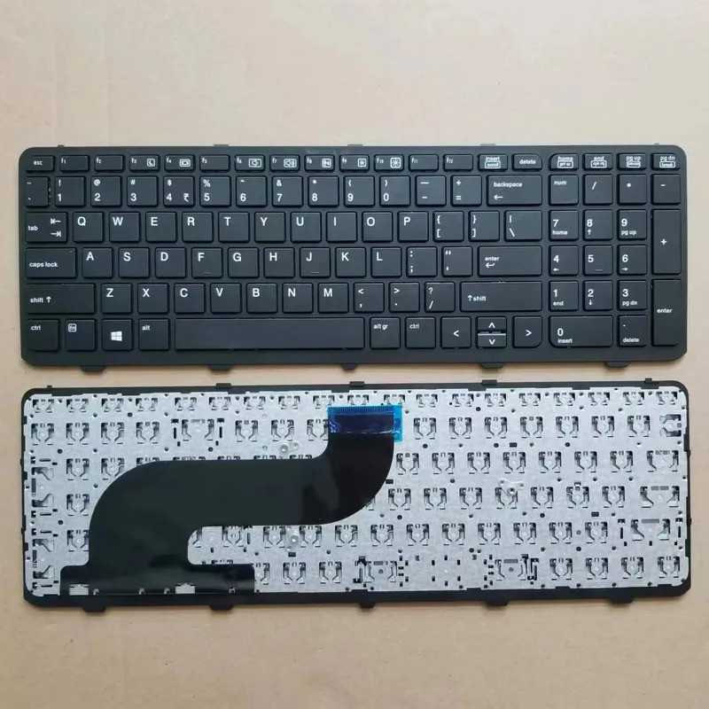 Keyboard for HP Probook 650 G1 655 G1 Black With Frame US layout ...