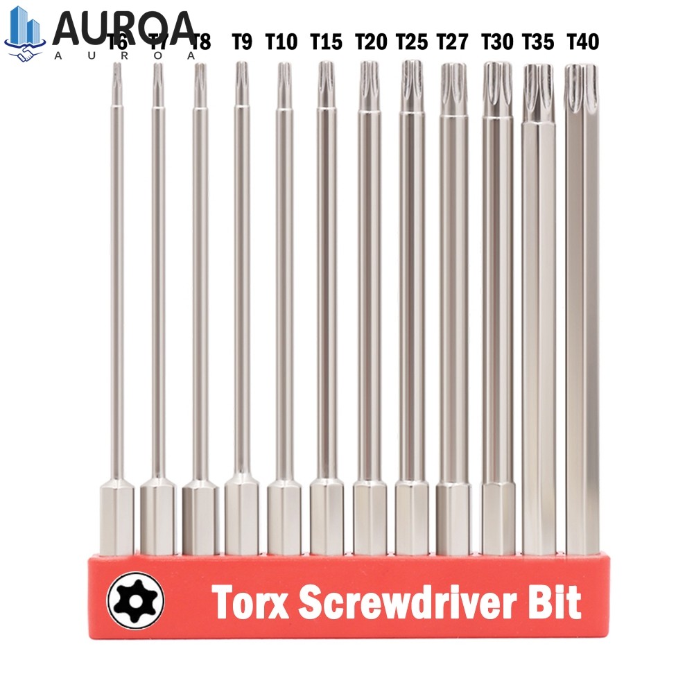 [aurora31] 100mm Hollow for Torx Screwdriver Bit Hex Shank-T40 Tool For ...