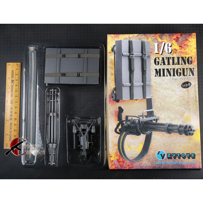 Senge 1:6 Askar ZYTOYS M134 Gatling Vulcan Meriam Model Plastik ...