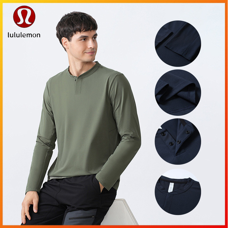 Lululemon Fall Quick-dry Men's Lightweight Athletic Wear Fitness Shirt ...