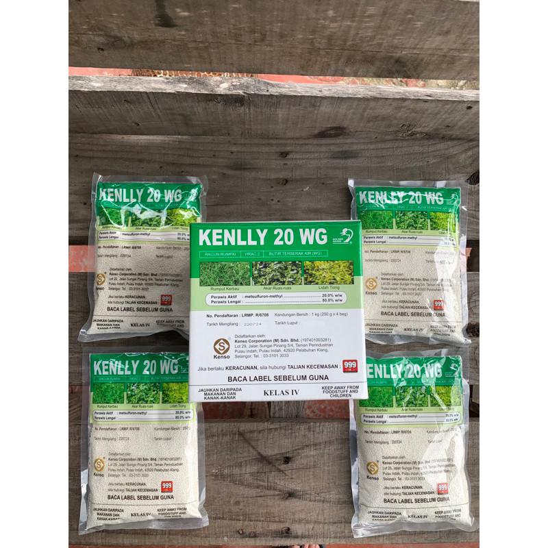 250G /1KG KENLLY 20WG (Sama Ally) Racun Alai Anak Kayu/Anak Pokok ...