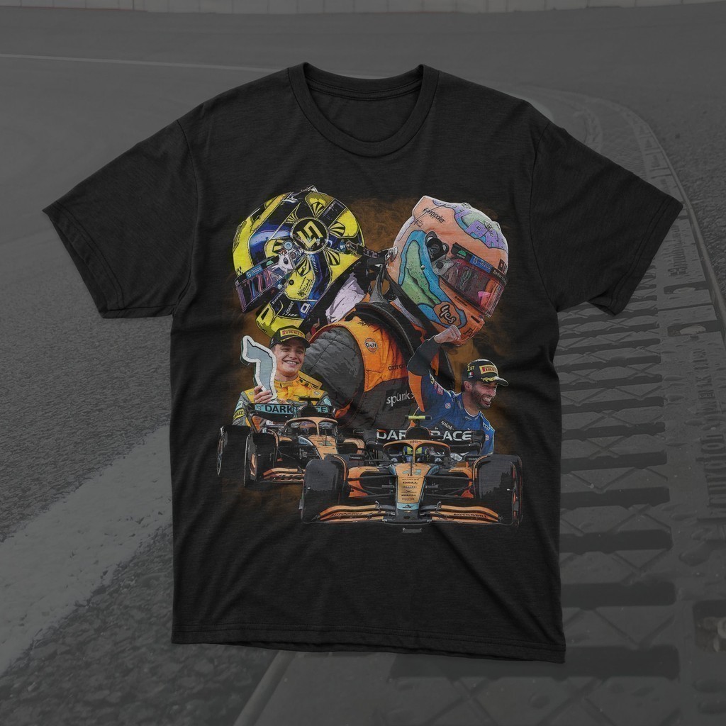 fashion Mclaren 2025 Formula 1 Racing Graphic T-shirt, F1 Racing Shirt ...