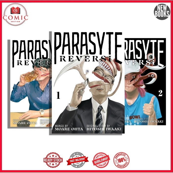 Reversi Parasyte Comics (4 book series) | Shopee Malaysia