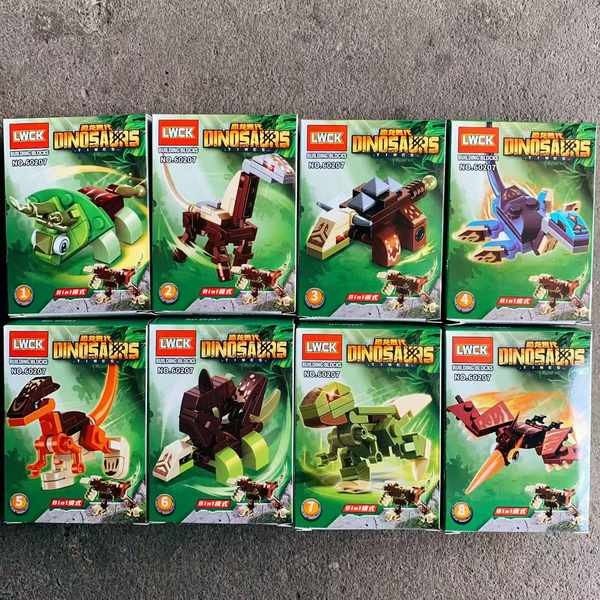 lego toy Lwck60207 Dinosaur Generation World Triangle Abuse ...