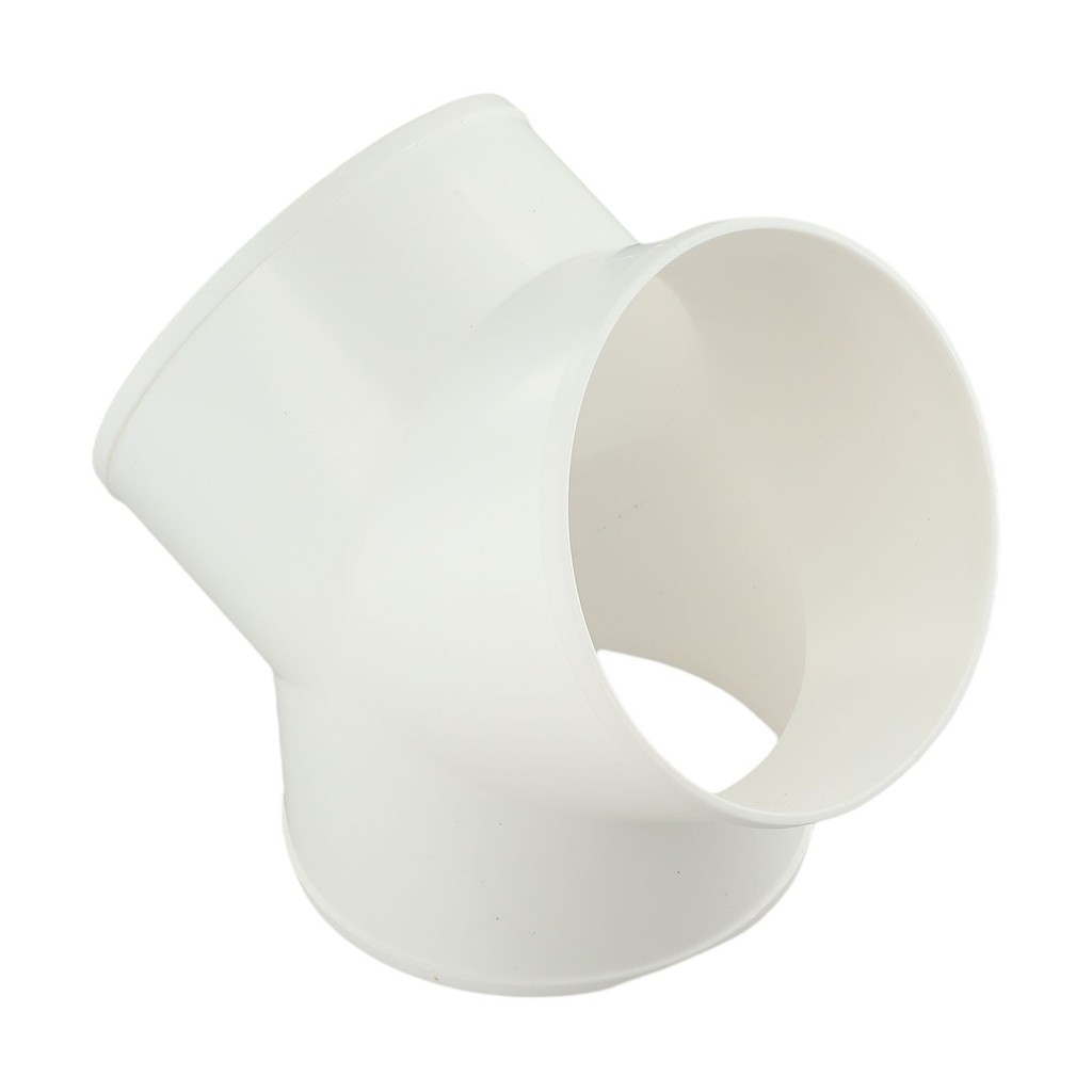 PVC Y Shape Ducting Splitter Connector for Extractor Fans Range Hood ...