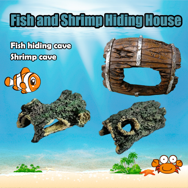 Aquarium decor fish shrimp hide house Hideaway cave Aquarium decoration ...