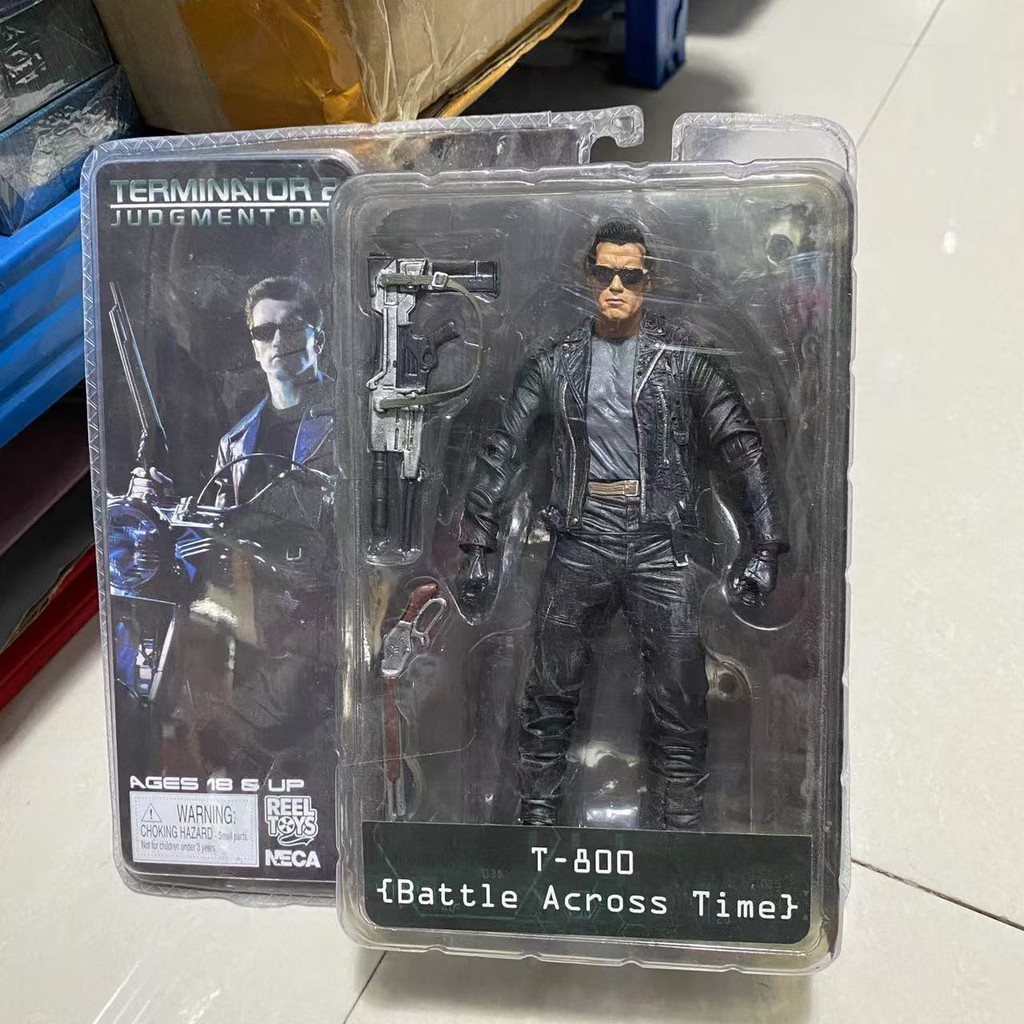 NECA Terminator 2 Judgment Day T-800 Battle Across Time Pvc Action ...