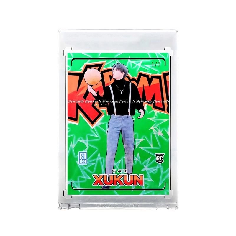 Cai Xukun kaboom Signature ikun Star Card Basketball Little Kuroko ...