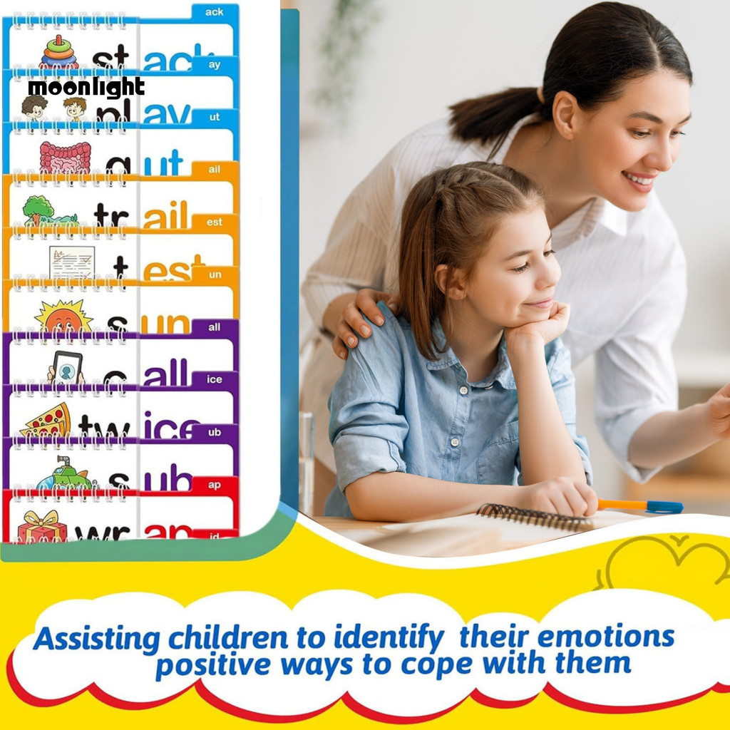 [MO] Rhyme Flip Book Reading Confidence for Preschoolers Reading Set ...