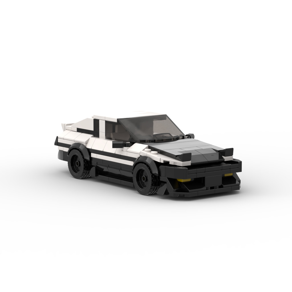 Toyota AE86 APEX MOC building blocks Assemble Initial D sports car Boys ...