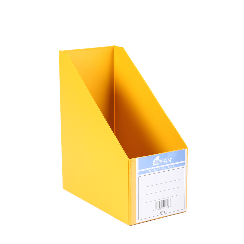 PVC Magazine Box 5" (Yellow) / 25pcs | Shopee Malaysia
