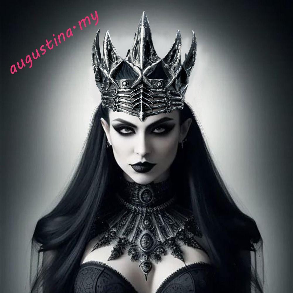 AUGUSTINA Foam Crow Crown, Bar Mitzvah Crown Hair Hoop Witch Crowns ...