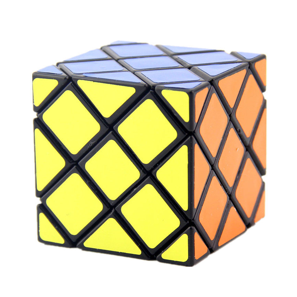 LanLan 8 Axis Hexahedron 6 Surface Twisty 4Layers Skewbed Magic Cube ...