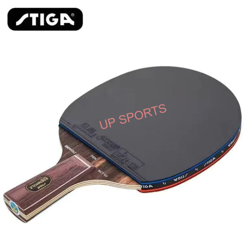 【In Stock】Stiga Table Tennis Racket Nano-carbon King 9.8 Ebony 7 ...