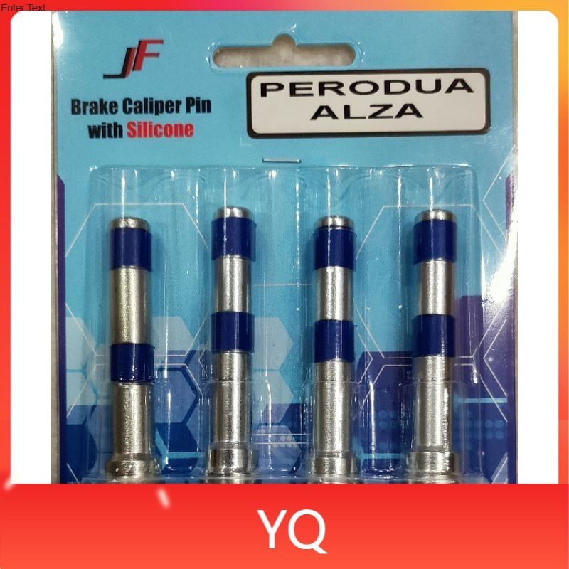 PERODUA ALZA 1.5 （2009-2013）FRONT BRAKE CALIPER PIN WITH SILICON SLEEVE ...