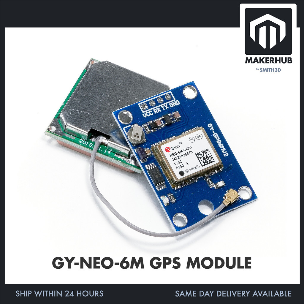 GPS Module GY NEO 6M/8M with Ceramic Antenna Time and Location Tracking ...