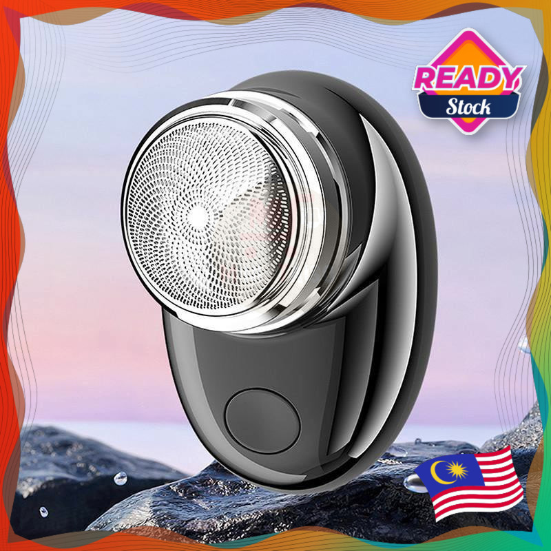 Electric Shaver Portable Razor Man Travel Attire Wet And Dry USB ...