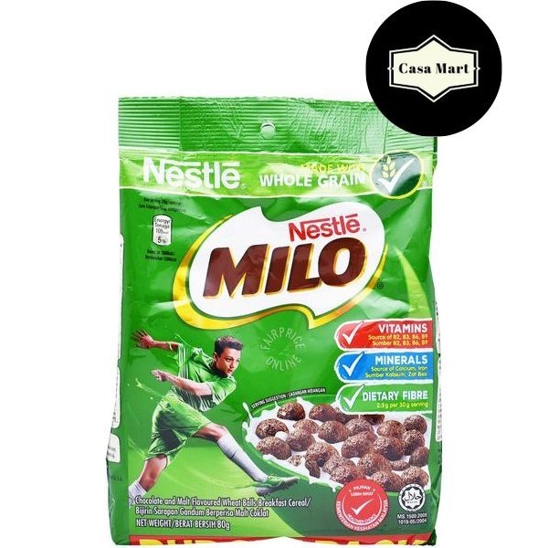 Nestle Breakfast Cereal Packet Milo 80g | Shopee Malaysia