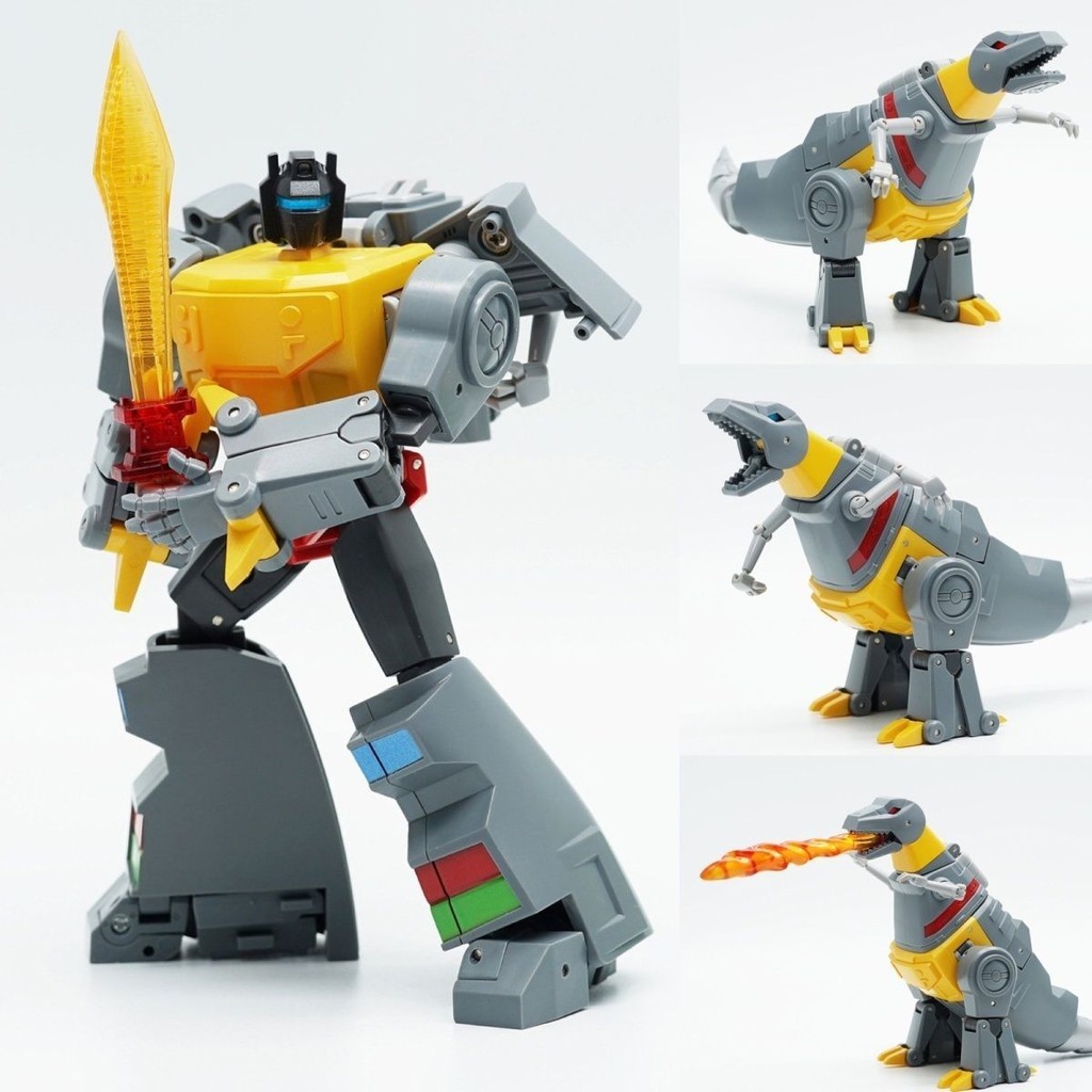 [BTF] Jialehuang Transforming Toy 8809 Tyrannosaurus Captain Steel Lock ...