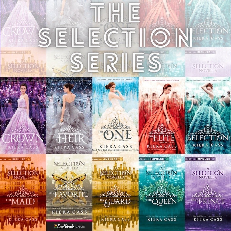 The Selection Series by Kiera Cass | Romance | Fantasy | Shopee Malaysia