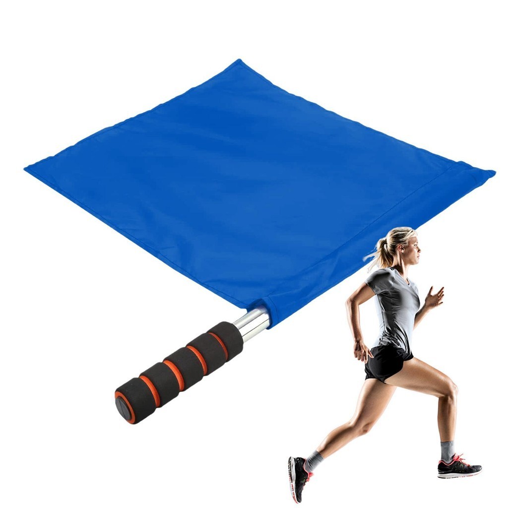 Penalty Flag Sponge Handle Stainless Steel Hand Flag Training Sports ...