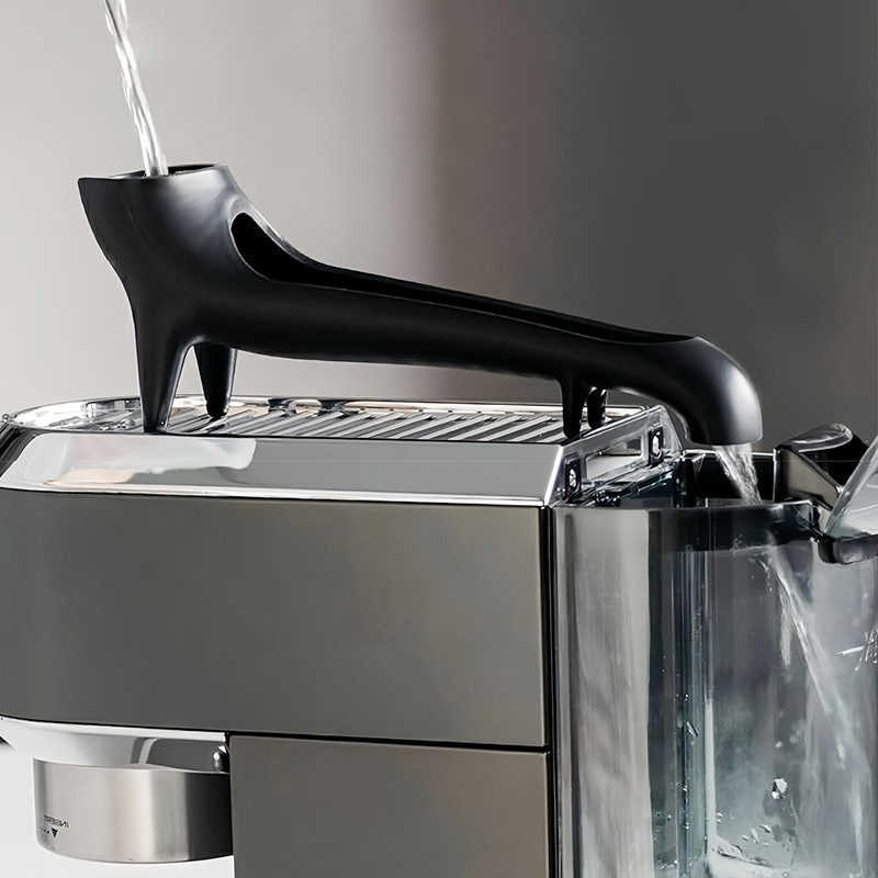 Water Tank Funnel Semi-Automatic Silicone Coffee Water Deflector ...