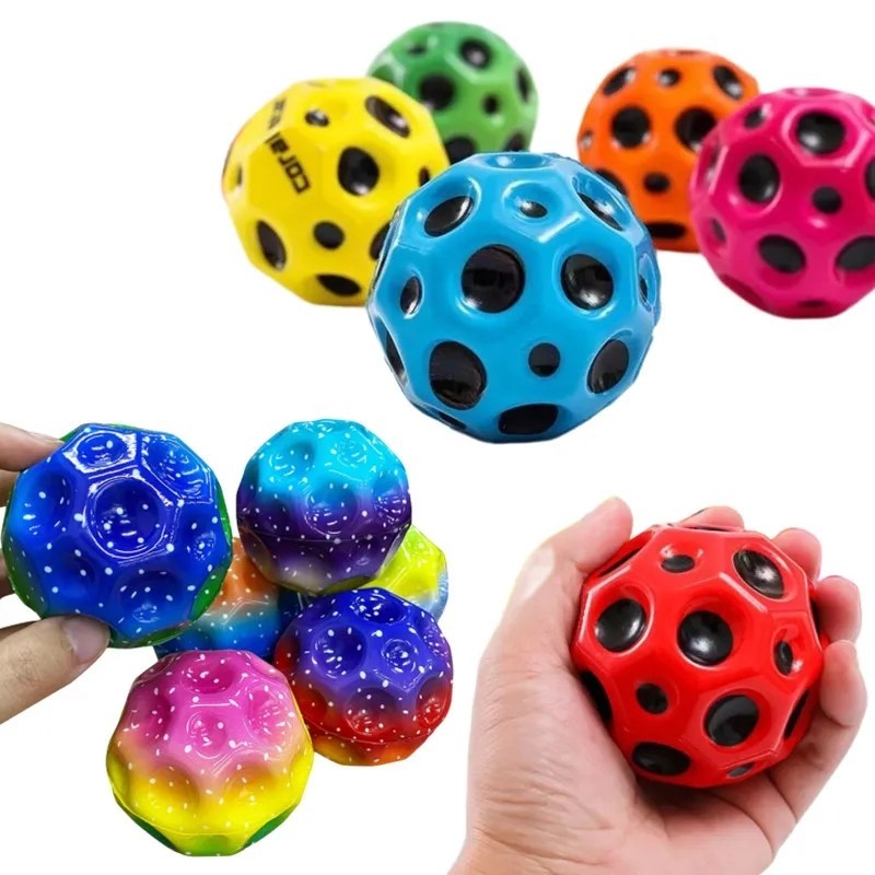 PU Foam Solid Porous Bouncing Space Ball Super High Pop Bouncing Ball ...