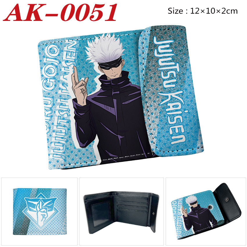 Jujutsu Kaisen Satoru Gojo Color Cartoon PU Leather Children's ...