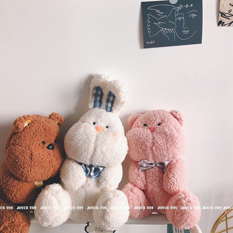 Big Face Rabbit Influencer Doll Big Face Rabbit Plush Toy Rabbit Pig ...