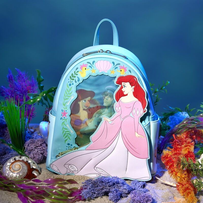 LOUNGEFLY The Little Mermaid Mini Backpack eslite | Shopee Malaysia