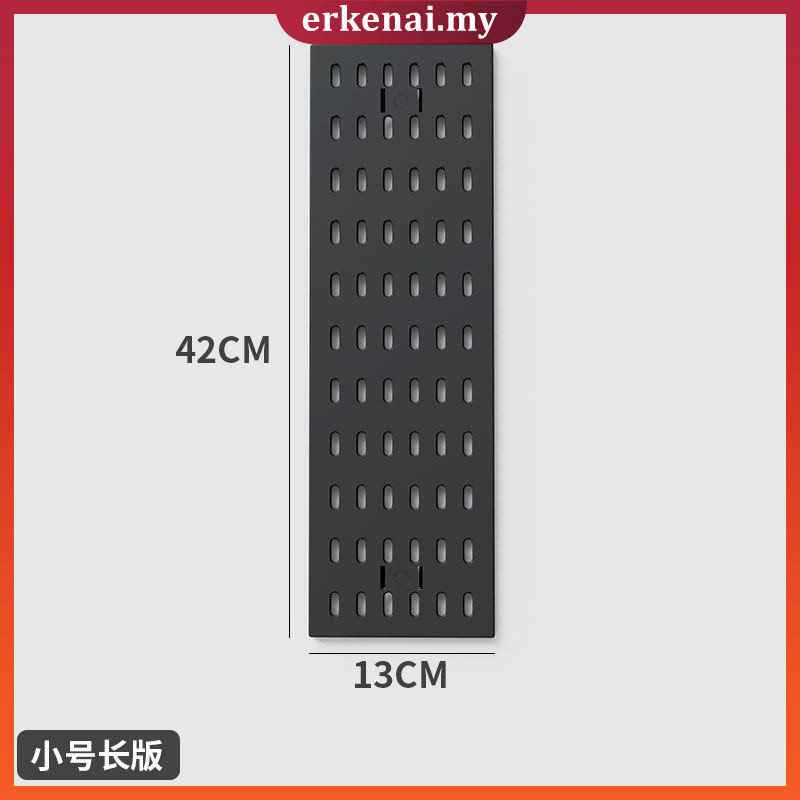 Perforated Board Storage Rack Pegboard Wall Panel Large Mount Shelf ...