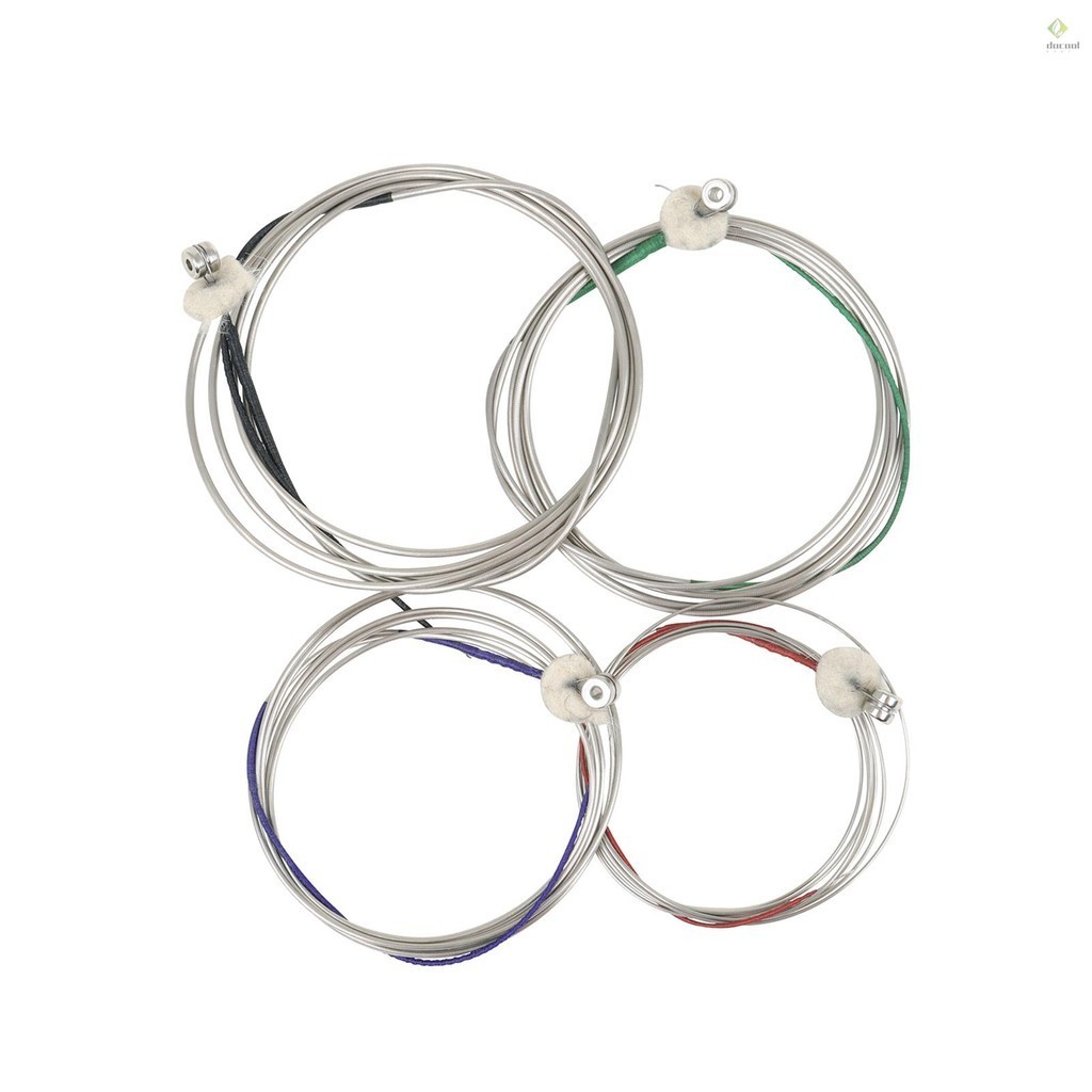 BD102 4-string Double Bass String Set Steel-Nickel Winding String Rust ...