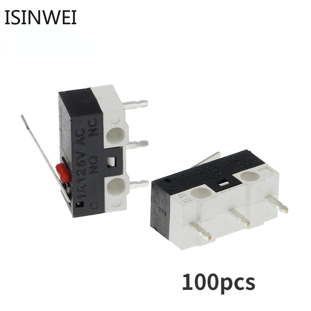 10pcs Limit Switch Push Button Switch 1A 125V AC Mouse Switch 3Pins ...