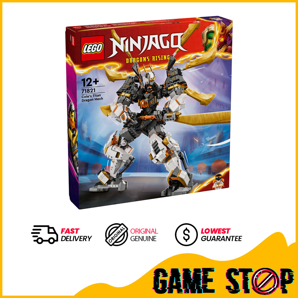 Lego 71821 Ninjago Cole's Titan Dragon Mech | Shopee Malaysia