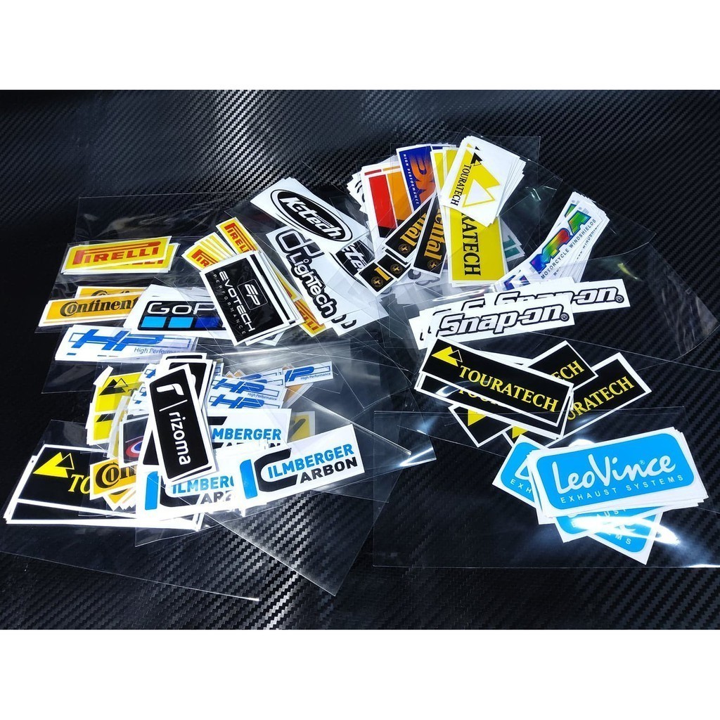Racing Logo Sticker Unit Sticker - Code 10397 | Shopee Malaysia